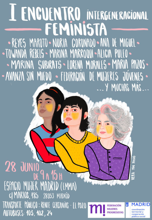 I Encuentro Intergeneracional Feminista | Federación de Mujeres Progresistas